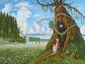 Rosyjska wizja Słowiańskiej Baji - część 4 - Bogowie, Bogunki, Wyraj ...